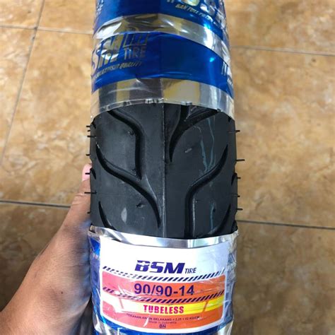 BAN BELAKANG MOTOR MATIC TUBLESS RING UKURAN Untuk Motor Beat Mio Vario Fino Dll