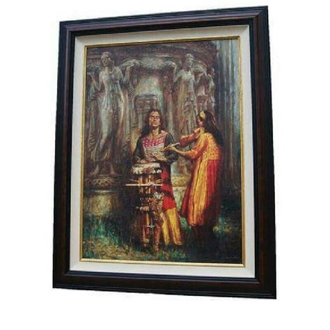 Cao Yong Drum Beating Image Size 40 Tall X 29 Wide Limited Edition Of