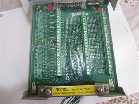 National Instruments Scb 68 Pin Noise Rejecting Shielded 40 Off