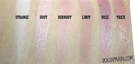 NAKED 3 Review And Swatches Doll Up Mari