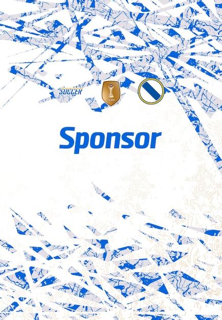 승화를 위한 축구 유니폼 디자인 무료 벡터