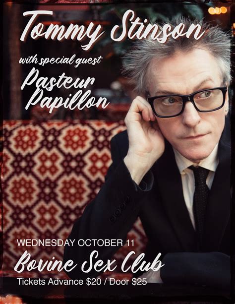 Tickets For Tommy Stinson The Replacements In Toronto From Showclix