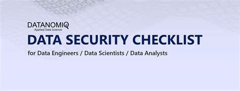 Data Security For Data Scientists Co Infographic Data Science Blog