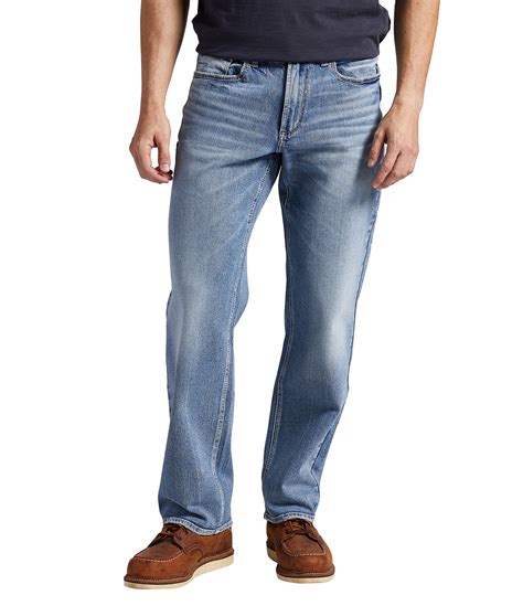 Silver Jeans Co Gordie Relaxed Fit Straight Leg Jeans Dillards