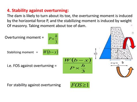 Stability Analysis Of Dam Pptx