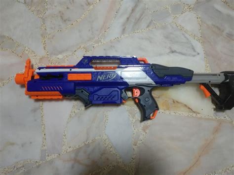 Modded Nerf Rapidstrike Hobbies And Toys Toys And Games On Carousell