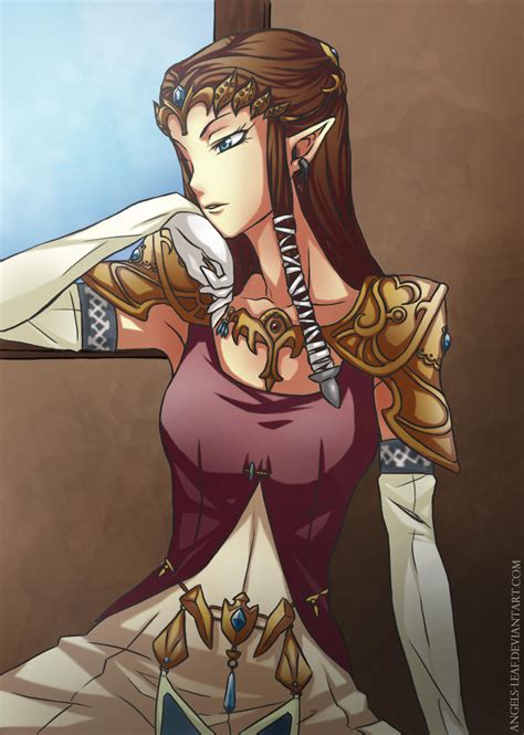 Loz Princess Zelda By Angels Leaf On Deviantart