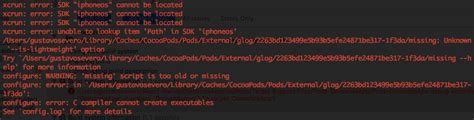 Pod Install Erro Issue Facebook React Native GitHub