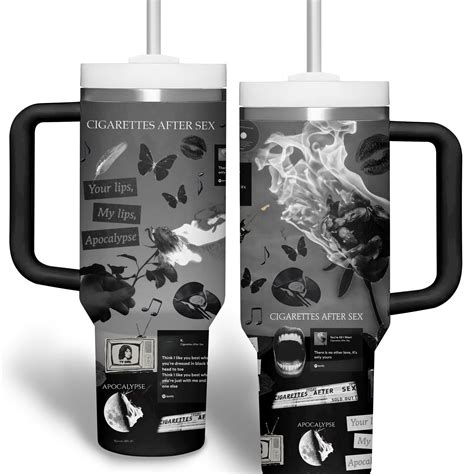 Cigarettes After Sex Music Custom Stanley Cup 40 Oz 30 Oz Tumbler With