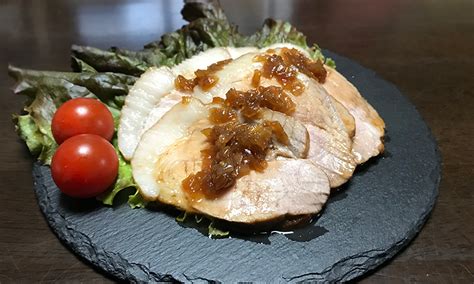 ソースと一緒に作る簡単ローストポーク。豚肉を柔らかく茹でるコツはこれ Coonelnel