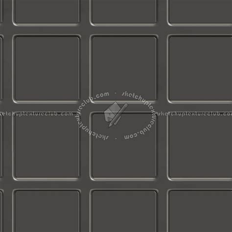 Gray Painted Iron Metalfacade Cladding Texture Seamless 10378