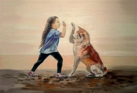 Дружба картина на Мольберт Картины Краска Искусство