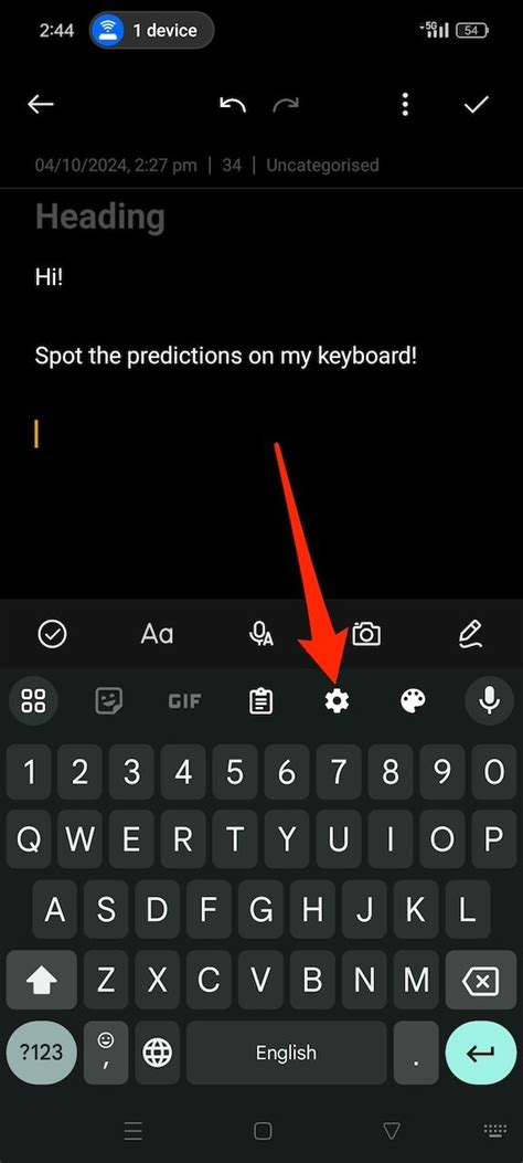 how to disable android s predictive text feature
