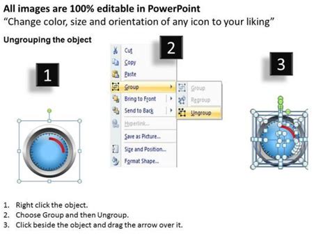 Project Completion Barometer Powerpoint Template
