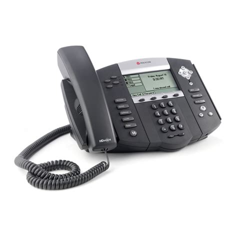 Polycom Soundpoint Ip 550 User Manual Pdf Download Manualslib