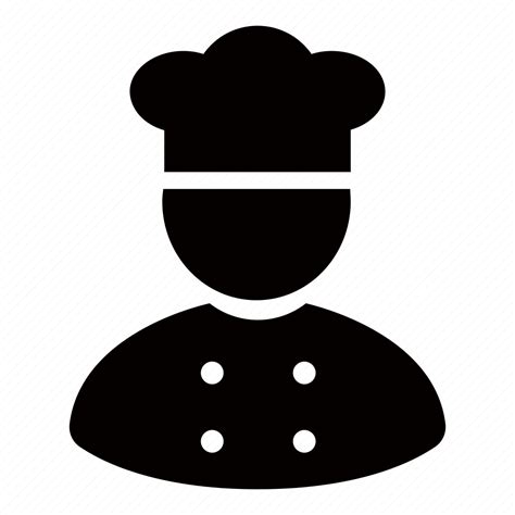 Baker Chef Cook Cooking Kitchen Occupation Restaurant Icon