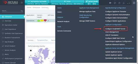 Email Smtp Configuration In Applicare Arcturus Technologies Inc