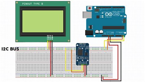 Real Time Clock On X I C Lcd Display With Arduino Electronics Lab