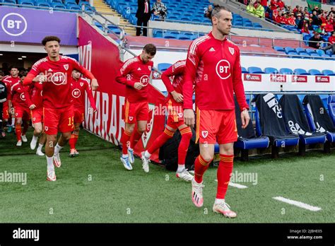 Cardiff Wales 05 June 2022 Wales Gareth Bale Prior To The 2022