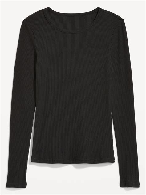 Plush Long Sleeve Crew Neck T Shirt Old Navy