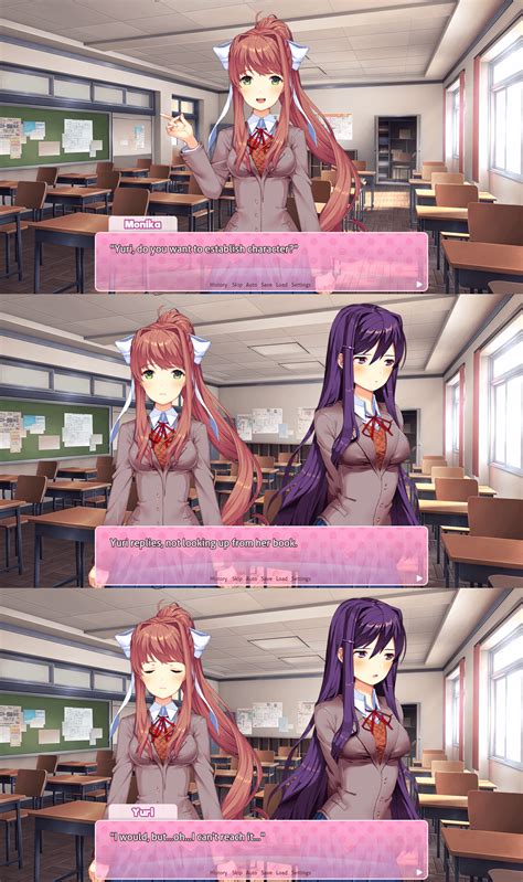 Monika Introduces Yuri Rddlc