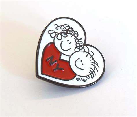 New York Pin Enamel Pin Nyc Love Ny Heart Lapel Pin Etsy