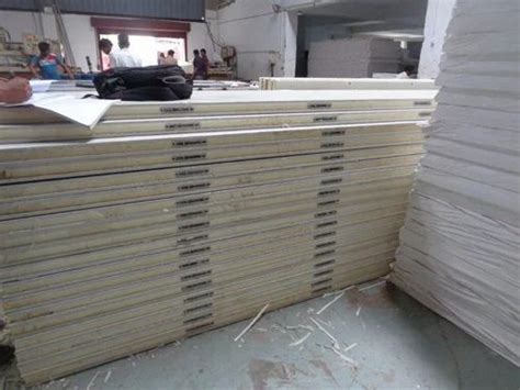 Mk Industries Coated Sandwich Puf Panel For Industrial 30 50mm At