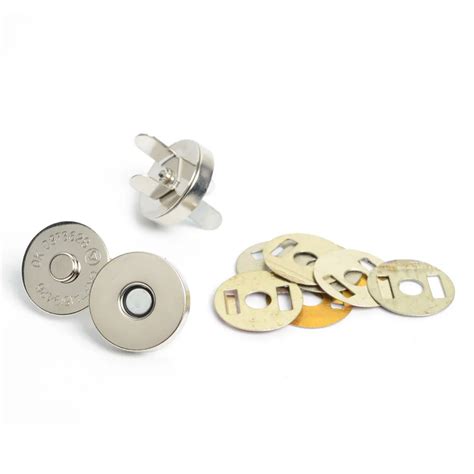 10sets 18mm Silver Scrapbooking Snap Fastener Handbag Leather Craft