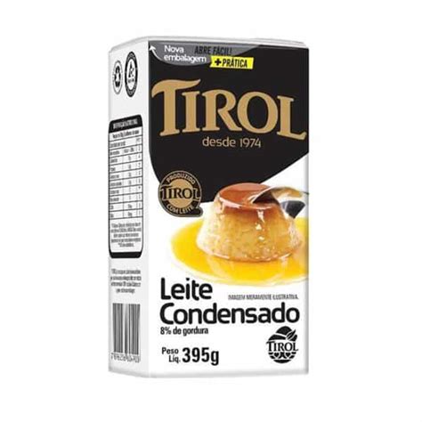 Leche Condensada Integral 395gr Tirol Mi Bodega Express