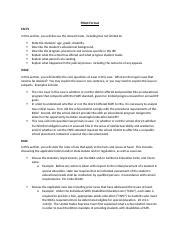 FIRAC Format Docx FIRAC Format FACTS In This Section You Will Discuss The Relevant Facts