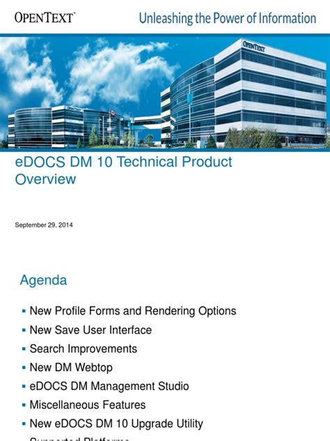 Edocs Dm 10 Technical Overview Pdf Cloud Computing Windows Registry