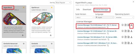 Installing Altair License Manager Version 2025 0 On Windows — Altair