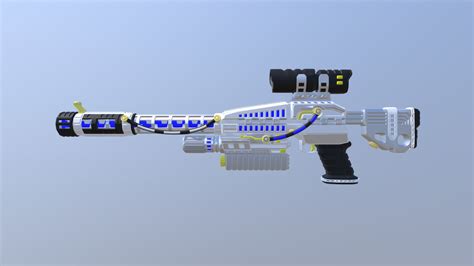 Energy Sniper Rifle V1 3d Model By Hilman Mauludin Hilmatrix