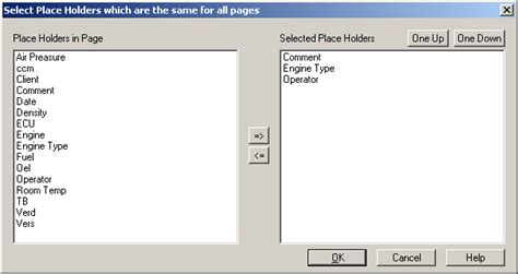 Diagram More Diagram Functions Global Placeholders UniPlot