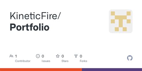 Github Kineticfireportfolio