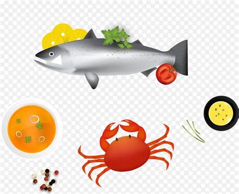 美味海鲜食品矢量PNG图片素材下载 图片编号ynvekwge 免抠素材网