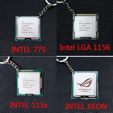 Personalised Cpu Processor Keychainpersonalized Keychainengrave Name