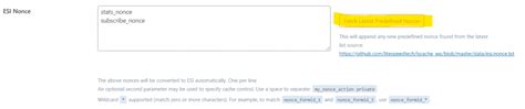 Cache Wordpress Nonces With Esi Litespeed Blog