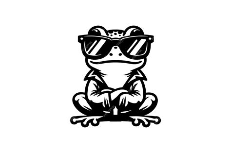 Premium Vector Frog Silhouette Vector Illustration