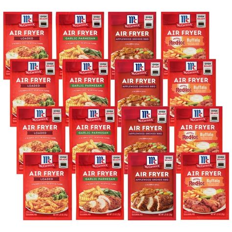 Mccormick Air Fryer Seasoning Mix Variety Pack 20 Oz E22