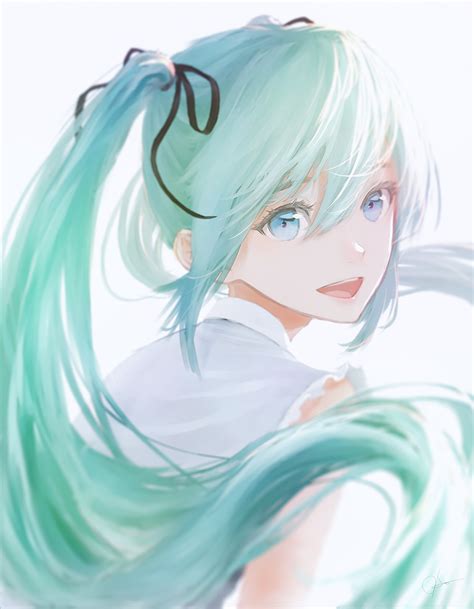 Hatsune Miku Vocaloid Drawn By Jizell Danbooru