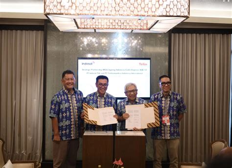 Telkom Kemitraan Strategis Telin Dan Indosat Ooredoo Hutchison