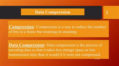 Data Compression And Classification Pptx