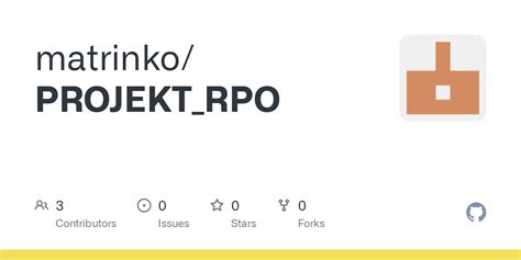 Github Matrinko Projekt Rpo