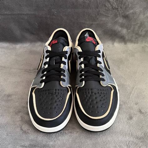 nike air jordan 1 retro low og ex 8 14 black smoke grey dv0982 006