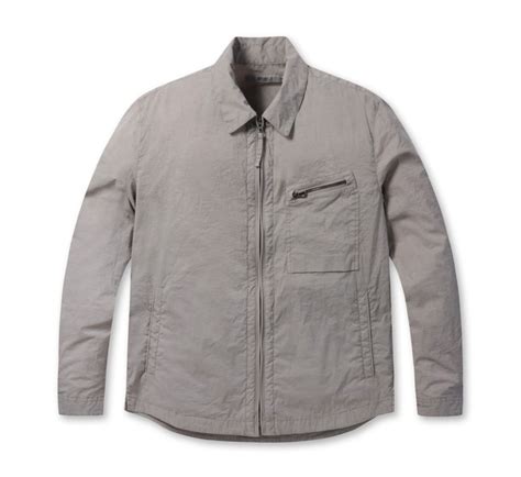 시리즈 빈티지 집업 셔츠 그레이 Series Kream