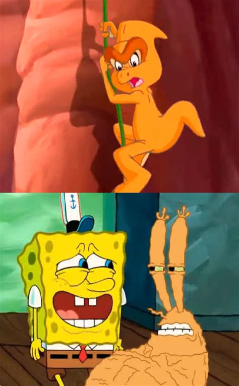 Saro Tells Mr Krabs To Quit Messing Around By Darthvaderparodies On