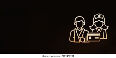 3d Health System Icon Neon Sign Stock Illustration 2209402991