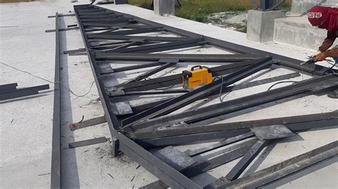Project Trusses 2 Mabiga Covered Court Youtube