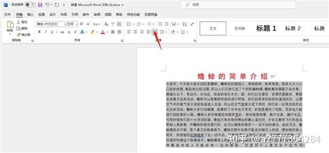 Word文档如何设置段落格式 知乎